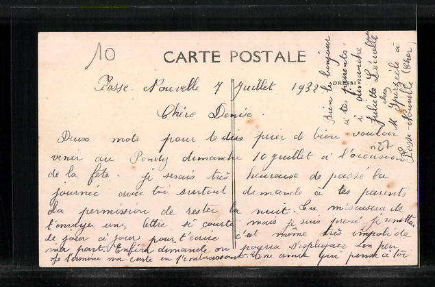 CPA ACROMPS, LE Bureau de Poste de Fosse-Nouvelle EUR 7,00 - PicClick FR